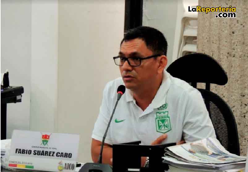 Fabio Suárez, concejal ponente del proyecto de modificación al ...